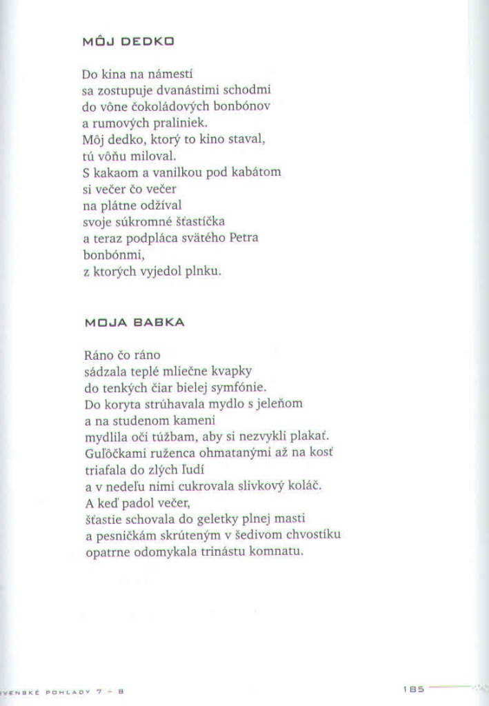 Poézia | Marta Hlušíková